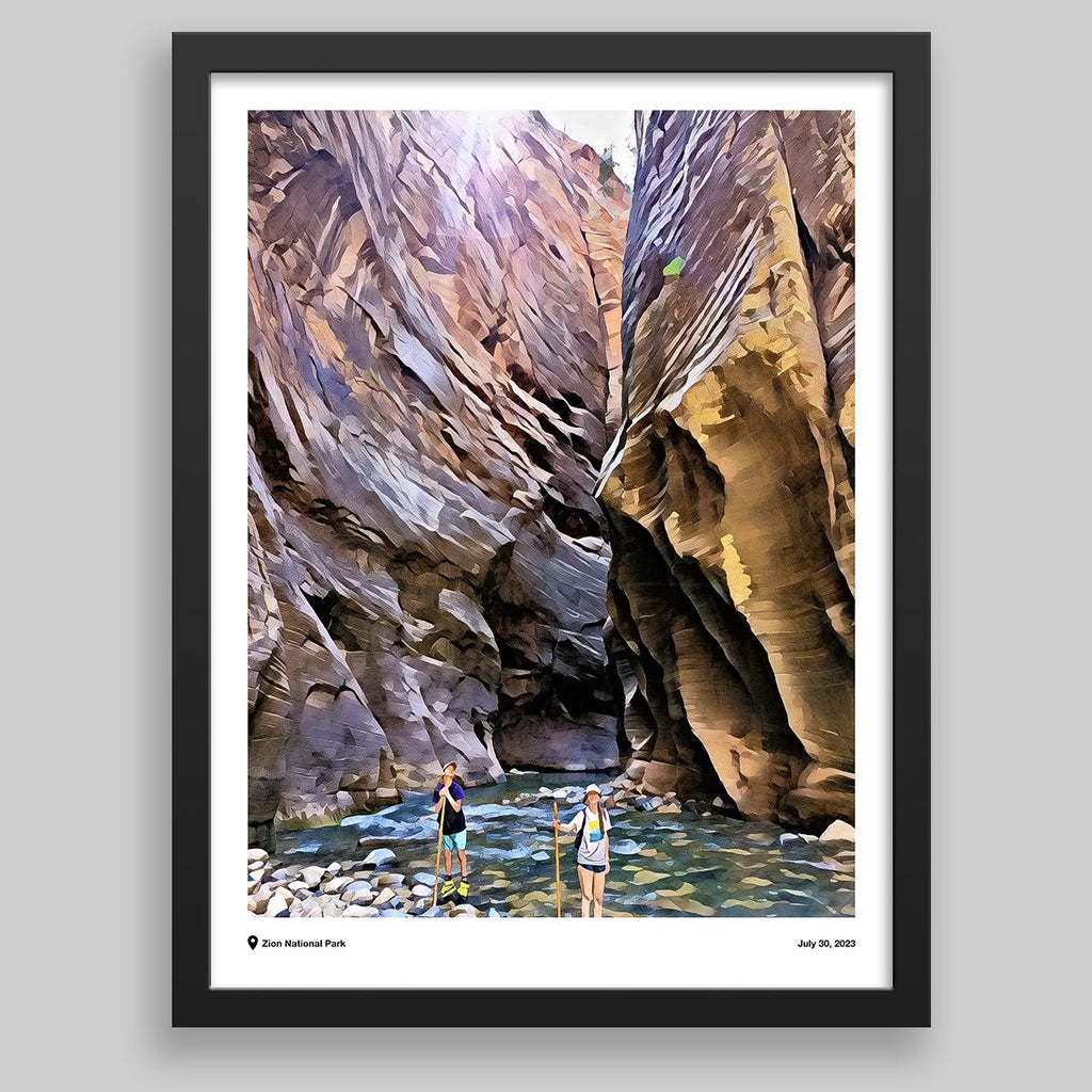 Custom Simple Travel Poster – Custom Travel Posters