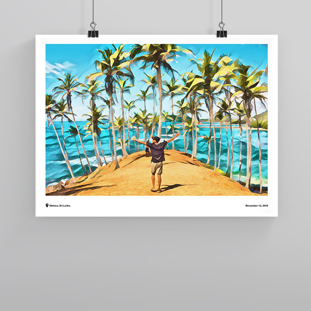 Custom Simple Travel Poster – Custom Travel Posters