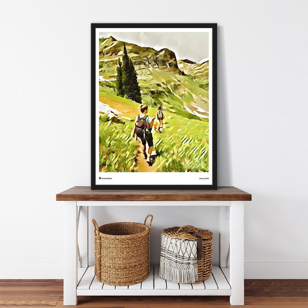 Custom Simple Travel Poster – Custom Travel Posters